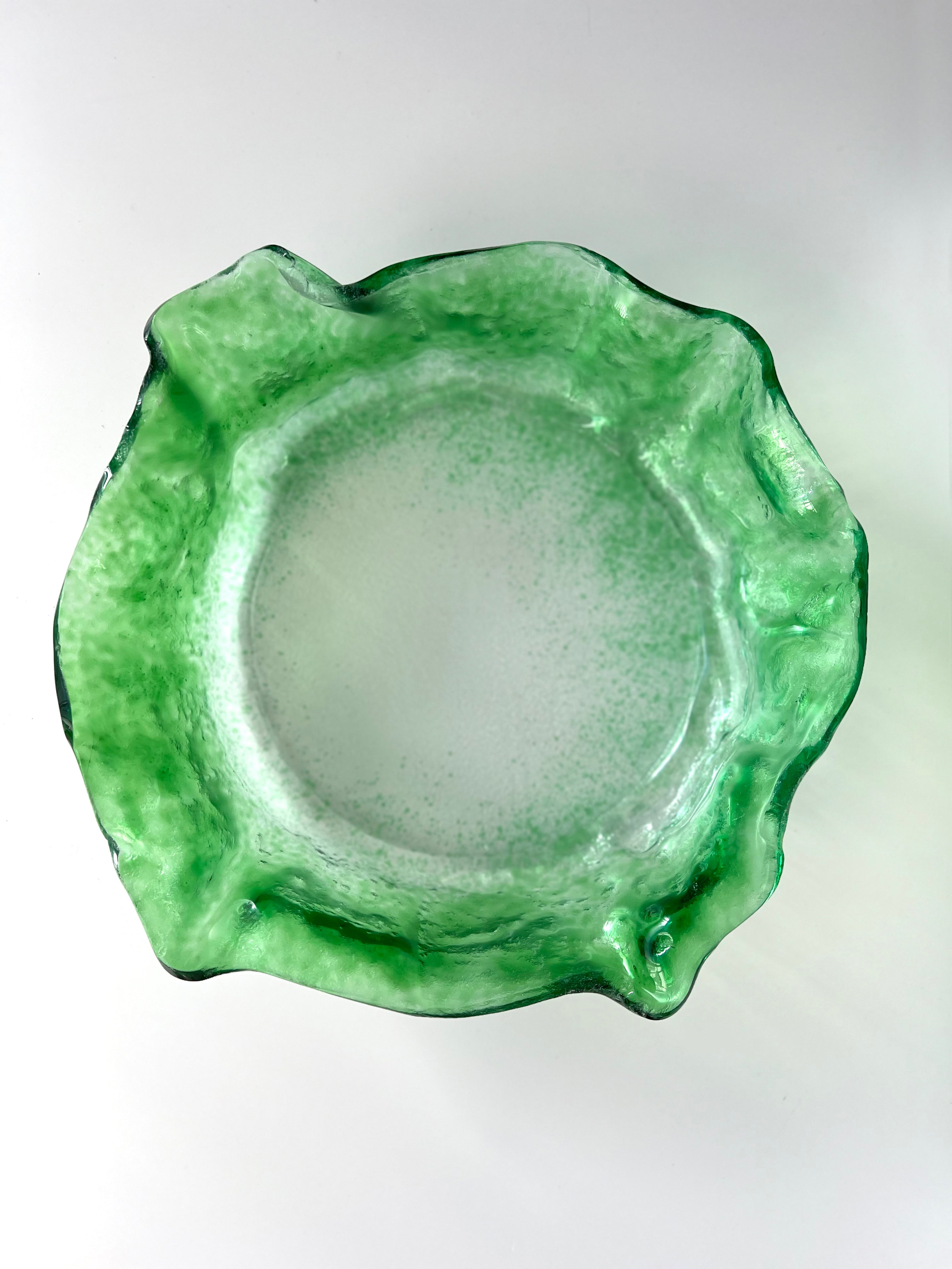 MEDUSA - Large deep platter - Green – CURAT'D
